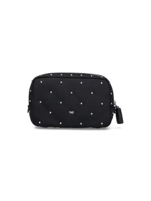 ANYA HINDMARCH Important Things" Pouch - Black