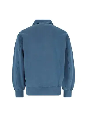 Carhartt Work In Progress Half Zip Detroit Sweatshirt - Blue