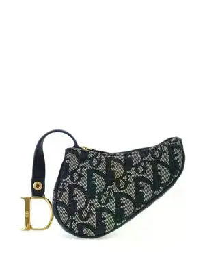 Dior 2003 Trotter Saddle Wallet - Blue
