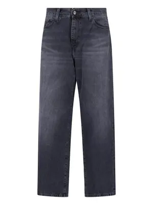 Carhartt Work In Progress Landon" Straight Jeans - Black