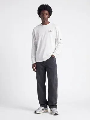 Carhartt Work In Progress Landon" Straight Jeans - Black