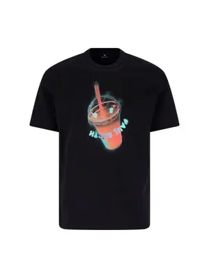 Paul Smith T-shirt Logo "drink