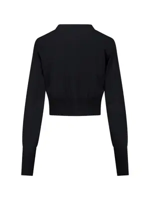 VIVIENNE WESTWOOD Bea Crop Cardigan - Black