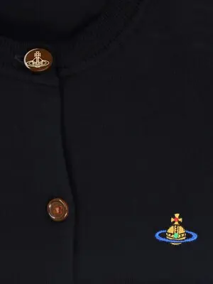 VIVIENNE WESTWOOD Bea Crop Cardigan - Black