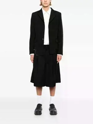 Comme Des Garçons Asymmetric-hem Blazer