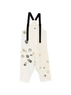 Y’s Printed Trousers - Neutrals