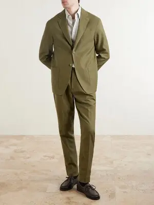 Officine Générale Michel Lyocell, Linen And Cotton-blend Jacket