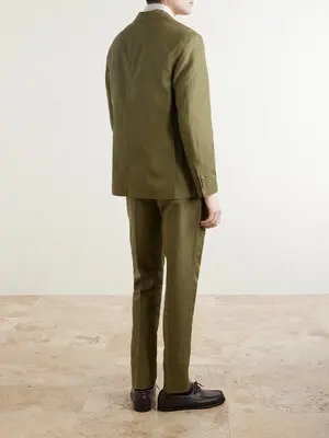 Officine Générale Michel Lyocell, Linen And Cotton-blend Jacket