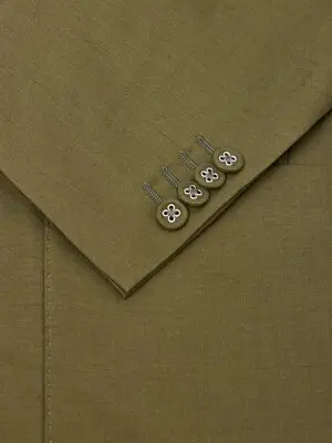 Officine Générale Michel Lyocell, Linen And Cotton-blend Jacket