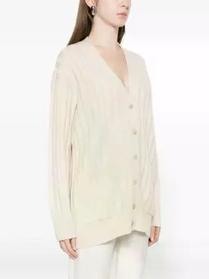 Fendi Ribbed Pocket Cardigan