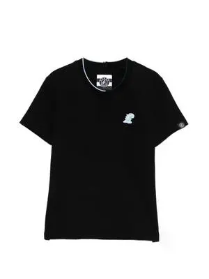 AGNES B. Logo-embroidered Round Neck T-shirt