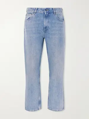 CORRIDOR Straight-leg Organic Cotton Jeans - Blue
