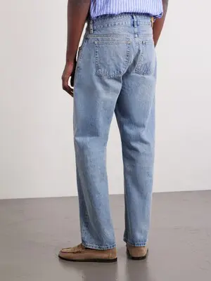 CORRIDOR Straight-leg Organic Cotton Jeans - Blue