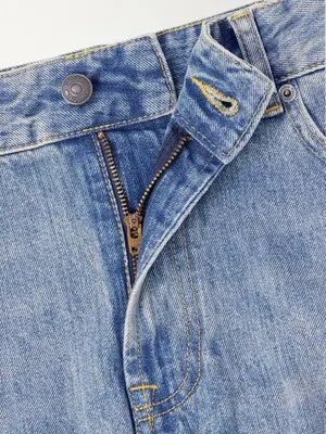 CORRIDOR Straight-leg Organic Cotton Jeans - Blue