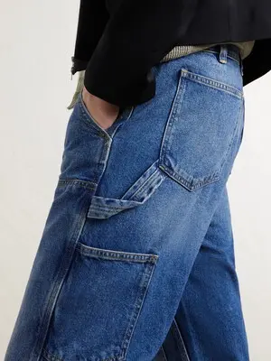 CORRIDOR Straight-leg Double-knee Jeans - Blue