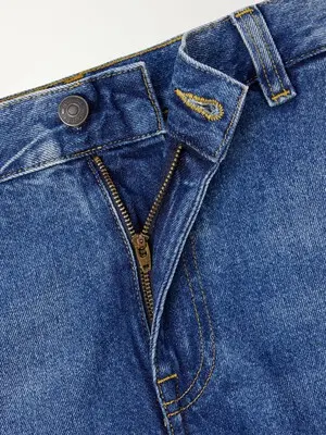 CORRIDOR Straight-leg Double-knee Jeans - Blue