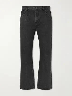 CORRIDOR Straight-leg Organic Jeans - Black