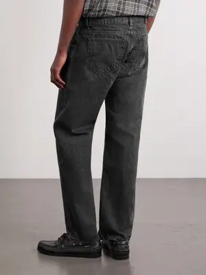 CORRIDOR Straight-leg Organic Jeans - Black