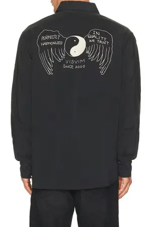 Visvim Four Corners Long Sleeve Shirt - Black