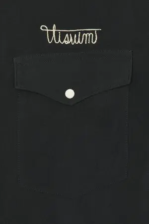 Visvim Four Corners Long Sleeve Shirt - Black