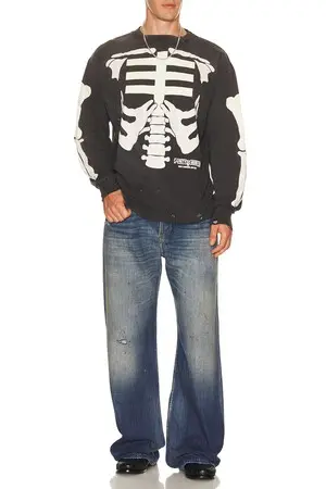 SAINT MXXXXXX Bone X Bounty Hunter Long Sleeve Tee
