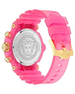 Versace Real Active Chronograph, 45mm - Pink