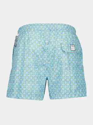 Fedeli Madeira Sustainable Swim Trunks - Blue