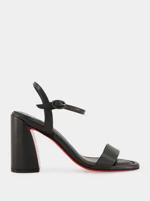 CHRISTIAN LOUBOUTIN Miss Jane Sandal 85 - Black