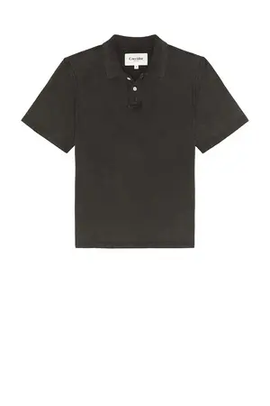 CORRIDOR Pique Polo - Black