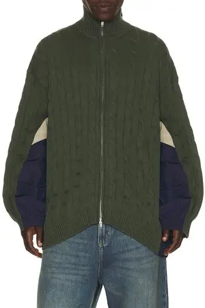 Paneled Outerwear For Men