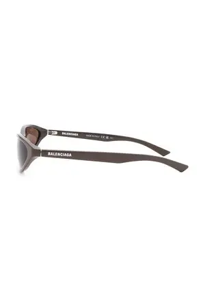 Balenciaga Neo Oval 2.0 Sunglasses - Brown