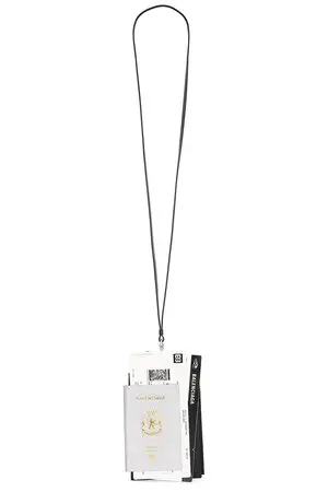 Balenciaga Passport Phone Holder - Silver