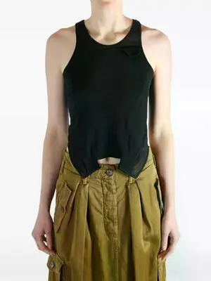 YEHUAFAN Layered Tank Top