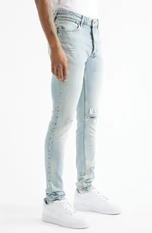 Ksubi Van Winkle Kasper Ripped Skinny Jeans