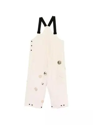 Y’s Printed Straight Leg Trousers