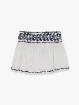 MARANT ETOILE Certified Cotton Skirt - White