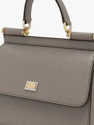 Dolce & Gabbana Sicily Medium Leather Crossbody Bag