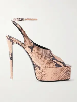 Attico Open Toe Pumps
