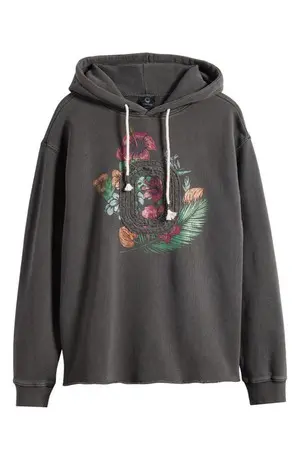 OVERTIME Graphic Relaxed Fit Hoodie