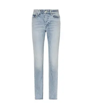 RÙADH The Cecile Mid-rise Skinny-leg Jeans - Blue