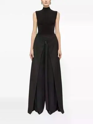 NISSA High-neck Bodysuit - Black