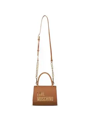 Moschino Logo Tote Bag - Neutrals