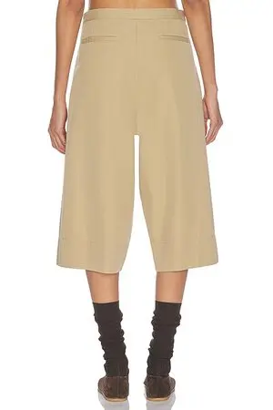 THE ROW Kalyan Wide Leg Pleated Short