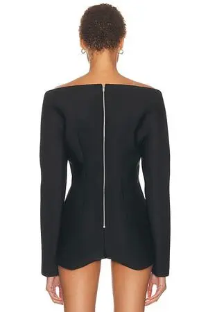 MUGLER Long Sleeve Bodysuit