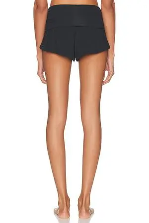 Lunya Soft Modal Rib Fold Over Short