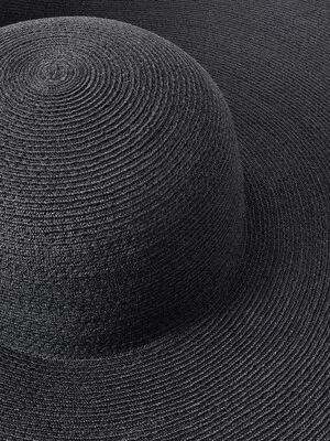 Ralph Lauren Hemp-blend Wide Brim Sunhat