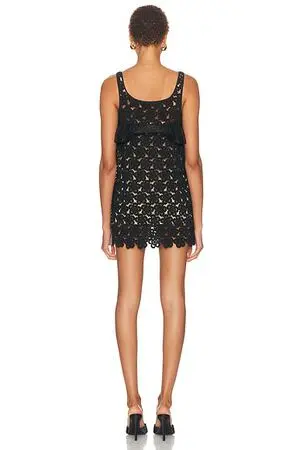 Miu Miu Macramé Anemone Dress