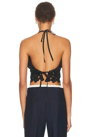 Miu Miu Macramé Anemone Top