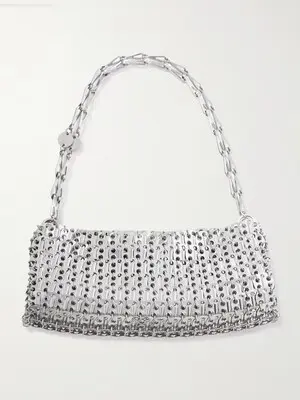 Rabanne Chainmail Shoulder Bag - Silver