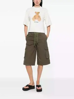 Herno Drawstring-fastening Cargo Shorts - Green